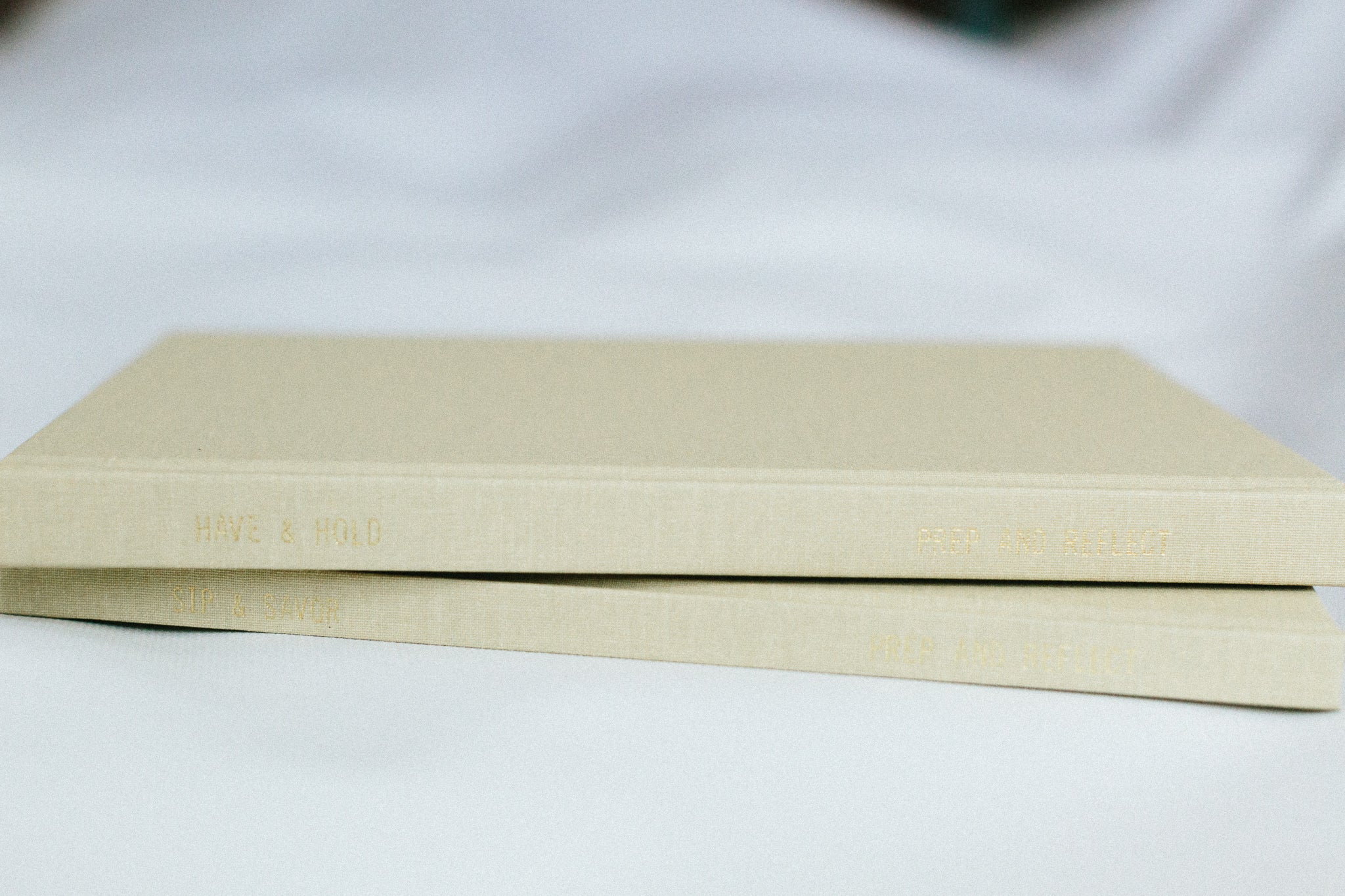 Linen Bound Timeless Unique Journals – Prep and Reflect